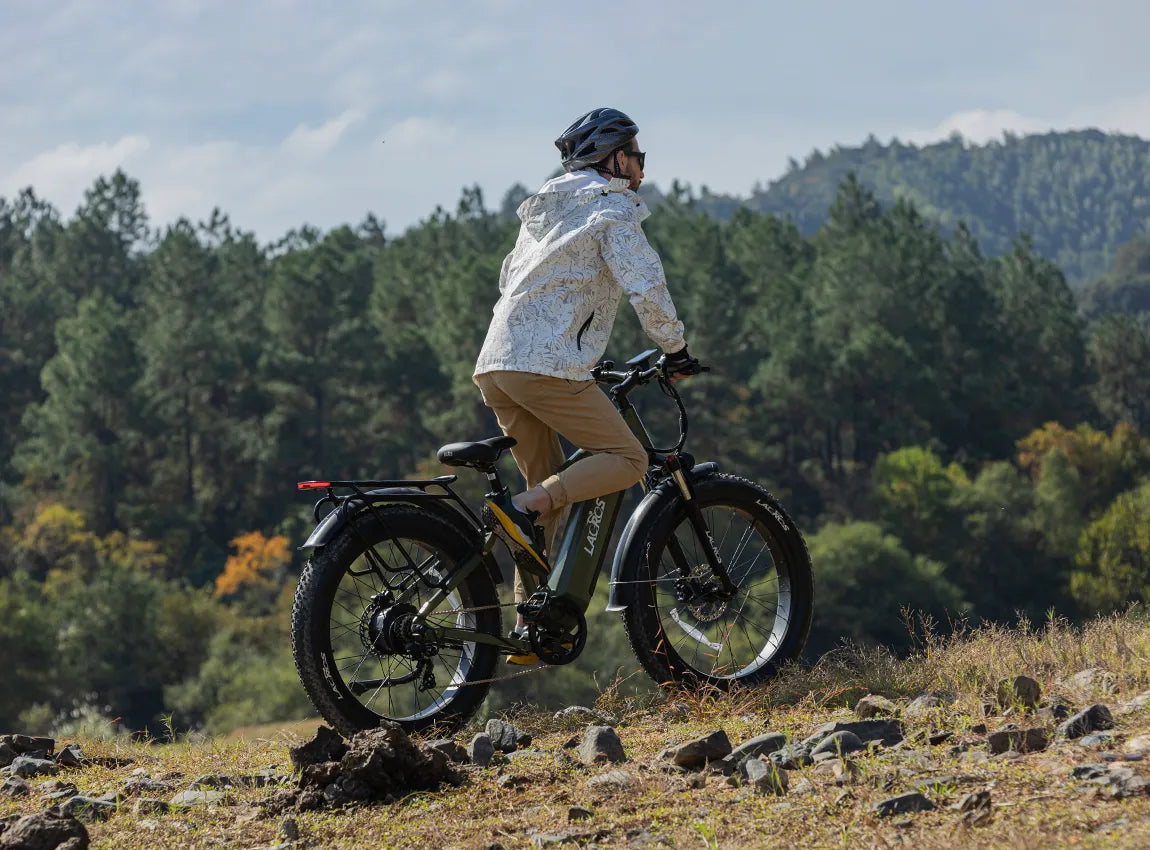 Mastering Uphill Rides: How Electric Bikes Make Hills Easy – Lacros E-Bike