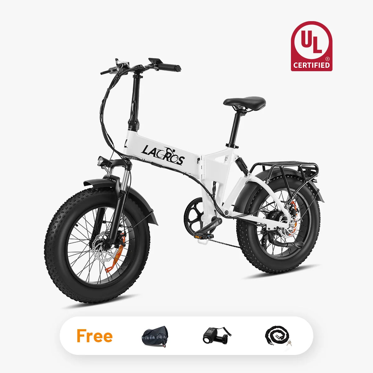 Lacros Foldable Electric Bike - Lightweight Foldable Ebike – Lacros E-Bike